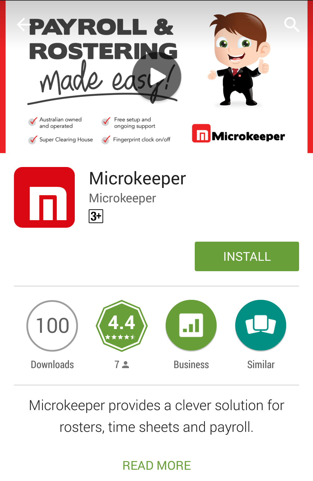 Microkeeper App
