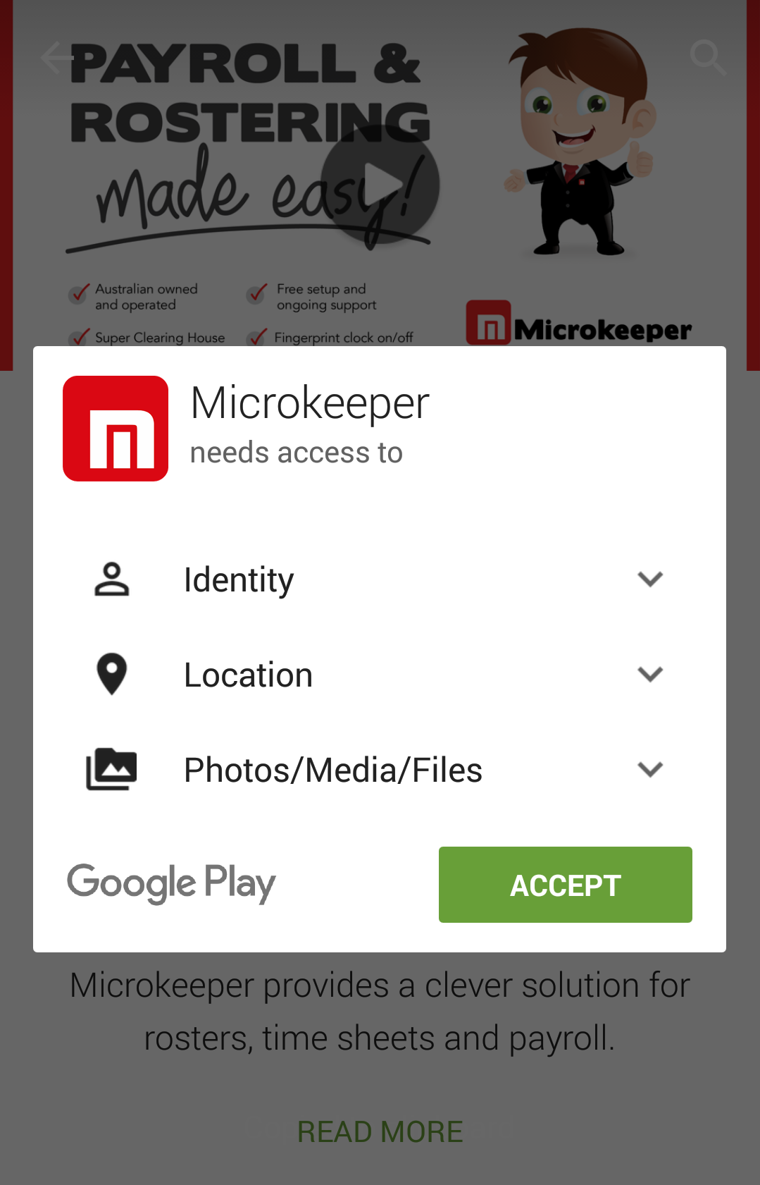 Microkeeper App